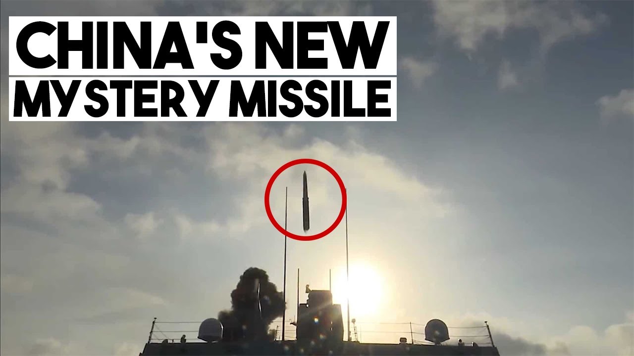 China's new mystery missile launched to deter foreign ships - YouTube