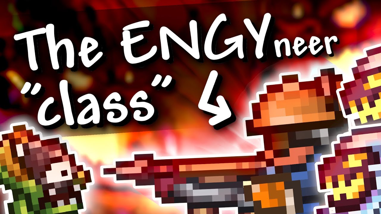 Terraria ENGINEER "class" - YouTube