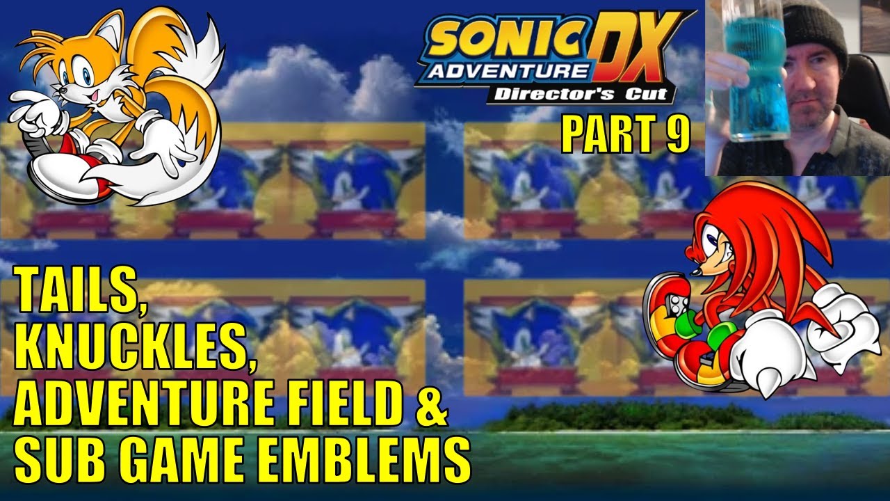 Tails, Knuckles, Adventure Field & Sub Game Emblems - Sonic Adventure ...