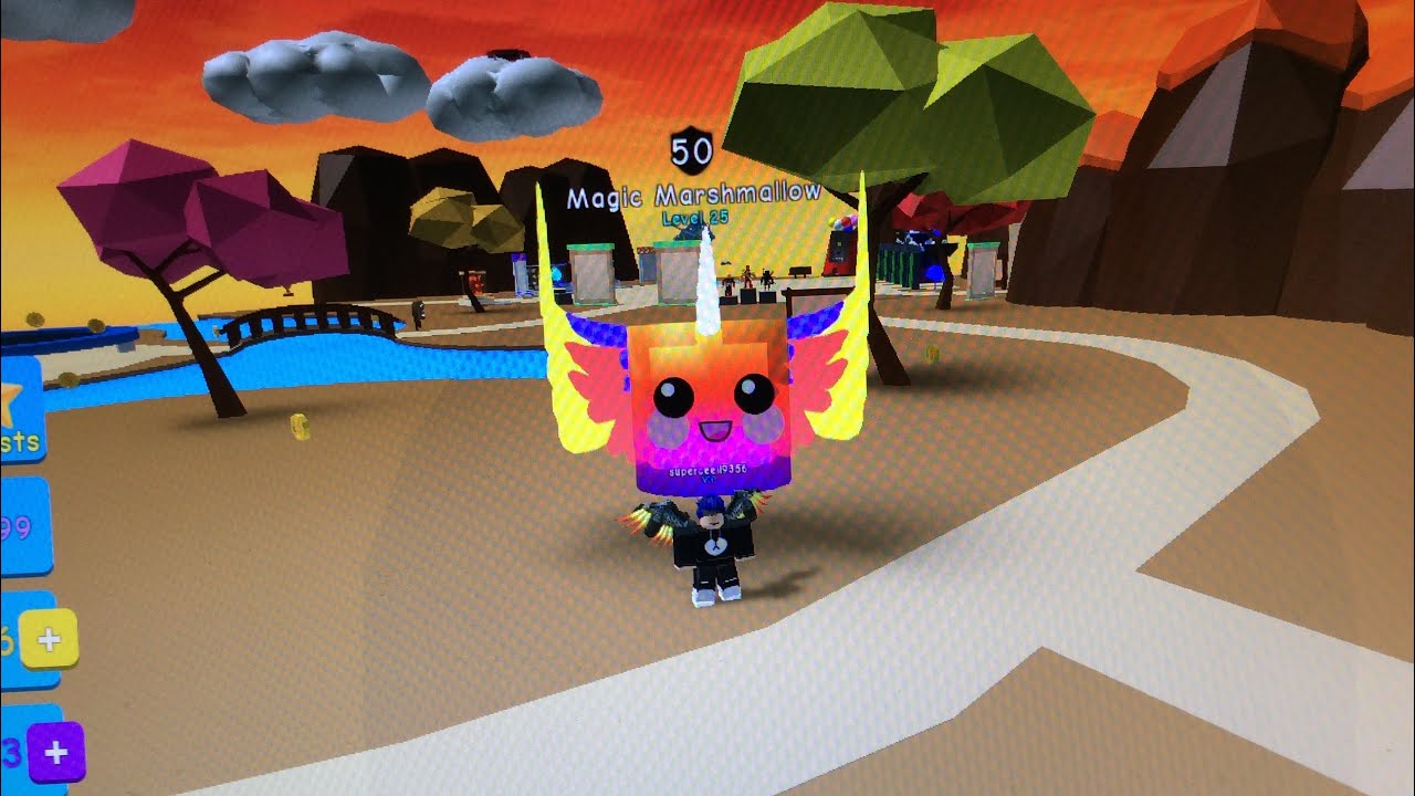 Claiming Magic Marshmallow!! 😄 Roblox Bubble Gum Simulator - YouTube