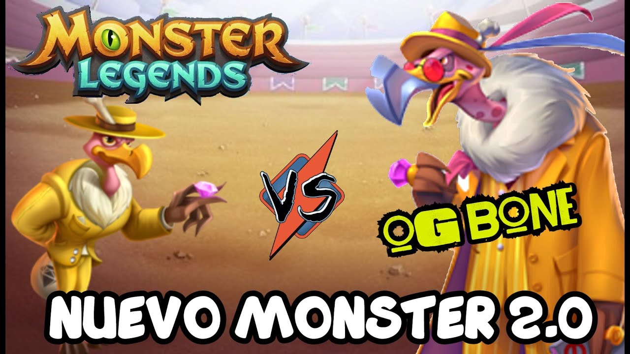 🌟NUEVO MONSTER 2.0🌟OG BONE “EL CONTROL OP” RASGO Y ATAQUES- MONSTER ...