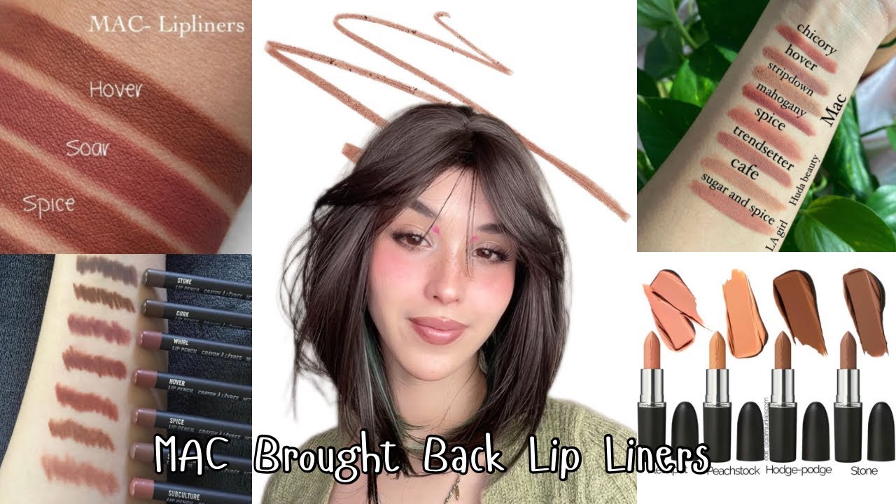 MAC Spring 2025 NEW Collection 🍃 MAC Brings Back HOVER & HODGEPODGE Lip Liner - YouTube
