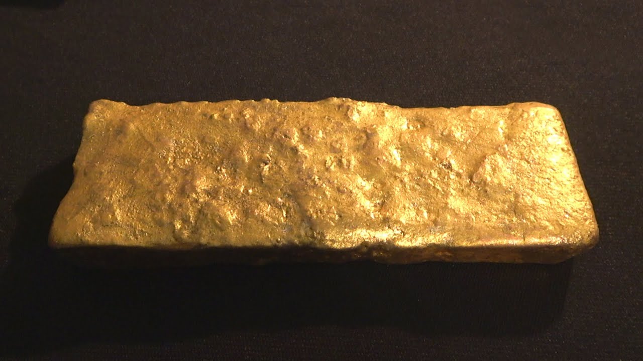 I make real treasures at home, I melt ingots of gold! - YouTube