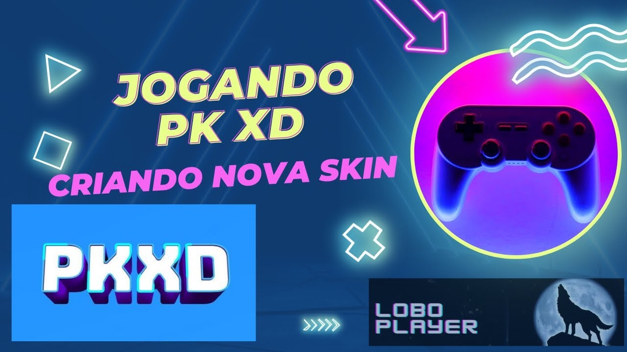 Criando uma nova skin no PK XD - YouTube