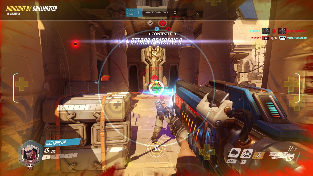 Soldier 76: epic ult (Overwatch) - YouTube