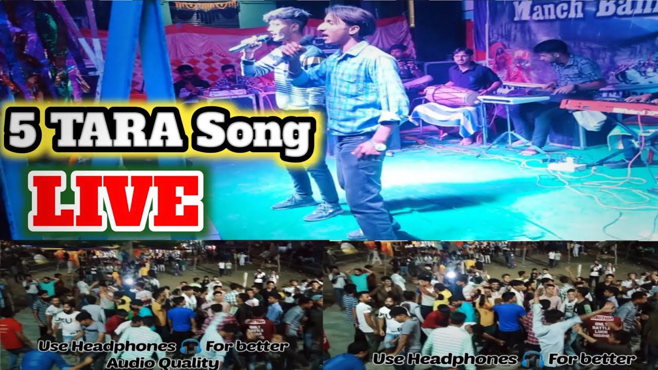 5 Tara Song || LIVE Performance || - YouTube
