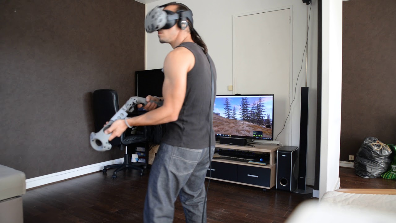HTC Vive Gun - Stand Out VR Battle Royale - YouTube