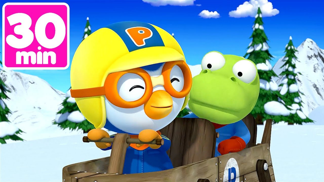 Pororo the Little Penguin - Happy Train Trip 🚂 English Series for Kids ...