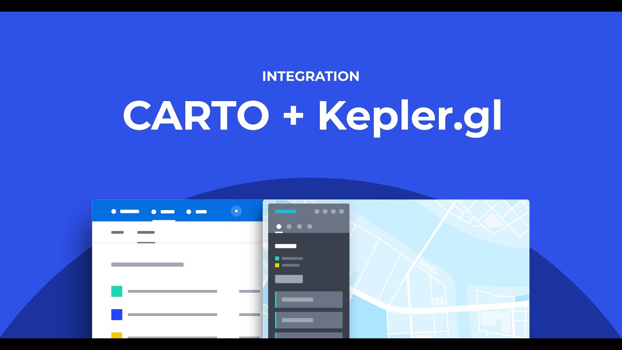 CARTO + Kepler.gl: two tools, one workflow - YouTube
