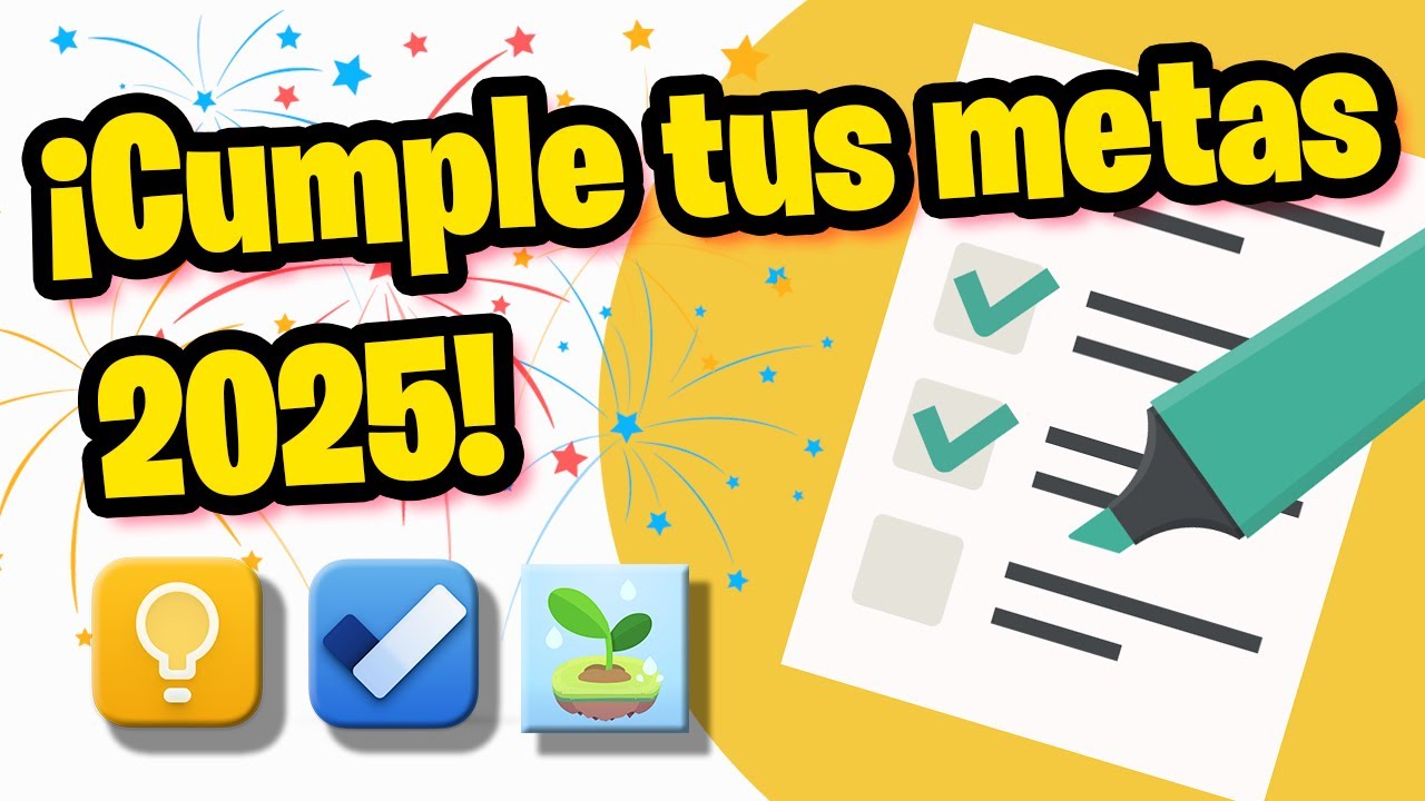 3 apps GRATUITAS para organizar tus metas en 2025 🎯 (iOS y Android ...