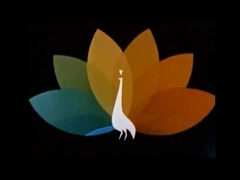 NBC LIVING COLOR peacock 1960s, SLOWED DOWN 5x, Spooky Creepy Cool, BEST SOUND