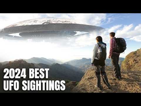 Clearest UFO SIGHTING Of 2024 caught on camera - REAL Footages of UFO ...