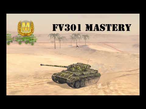 FV301 Ace Mastery Dunes Master #wotb #wotblitz #worldoftanksblitz - YouTube