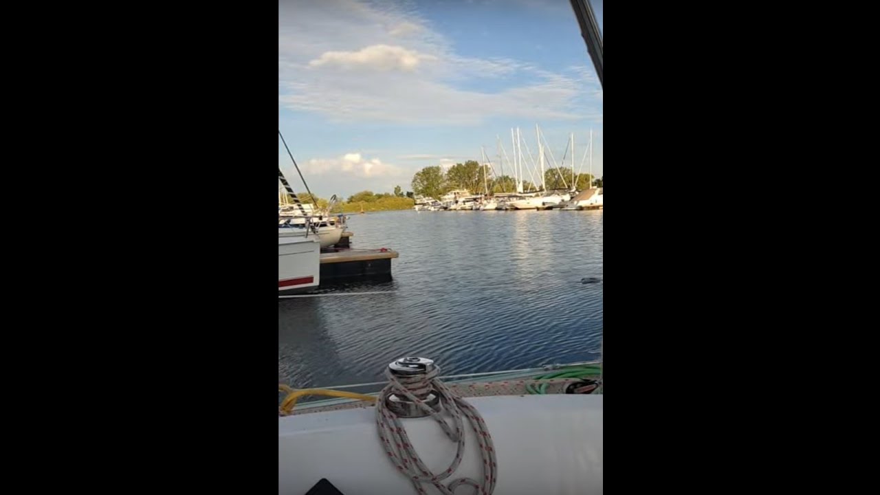Sailing Cook on the boat in the rain live! - YouTube