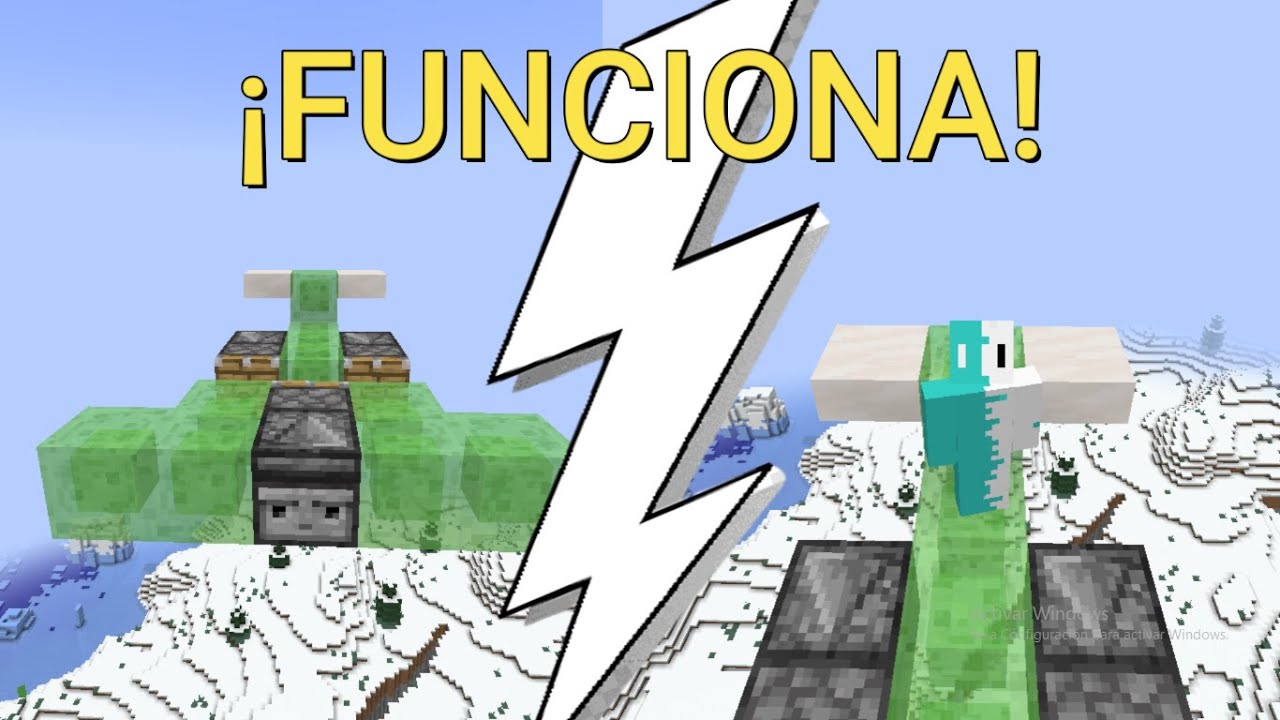 ¡COMO HACER UN AVION FUNCIONAL EN MINECRAFT! JAVA BEDROCK Y PE. - YouTube