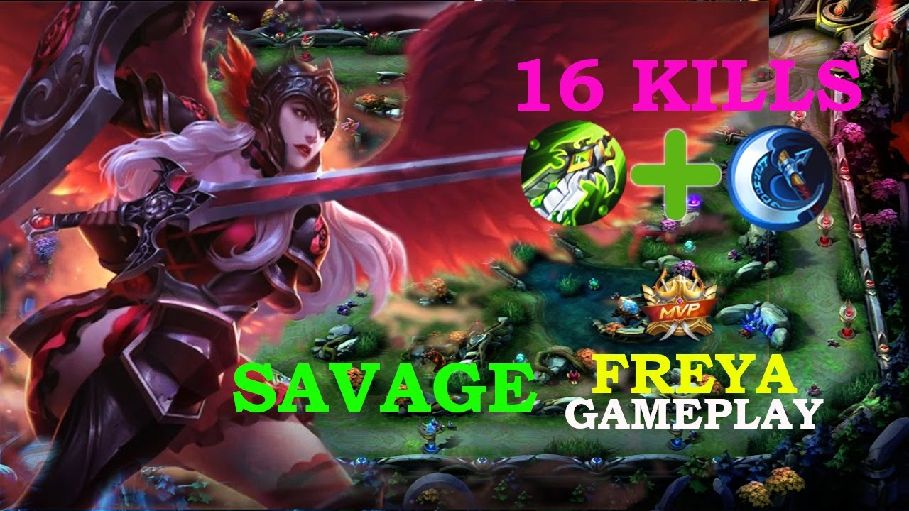 16 Kills!! Savage OP New Freya Buff Gameplay!! Critical Build - YouTube