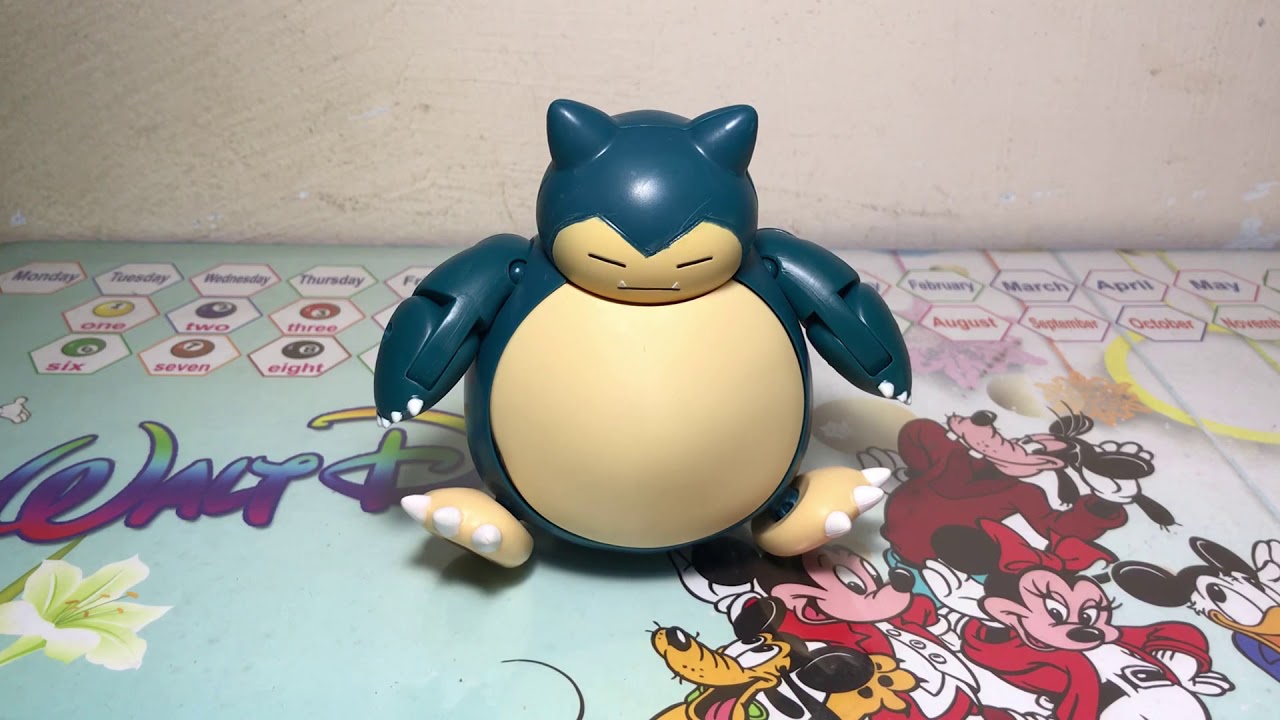 Pokémon Sun & Moon: Snorlax Action Figure Review - YouTube