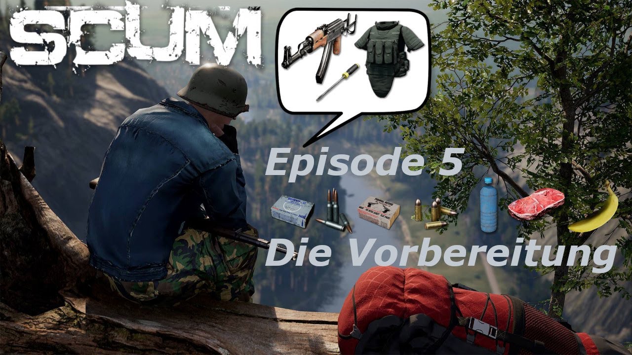SCUM Going Nuclear v 0.8 Episode 5: Militärischer Bunker, die ...