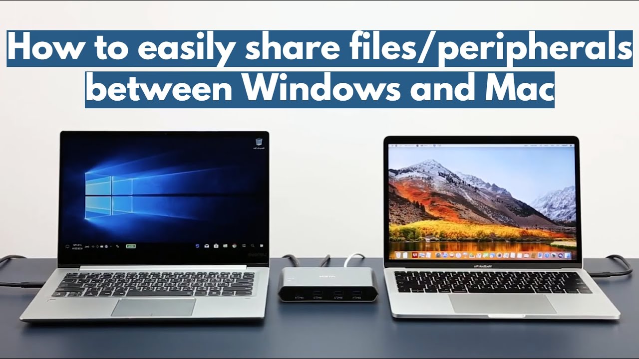 How to easily share files/peripherals between Windows and Mac (ATEN ...