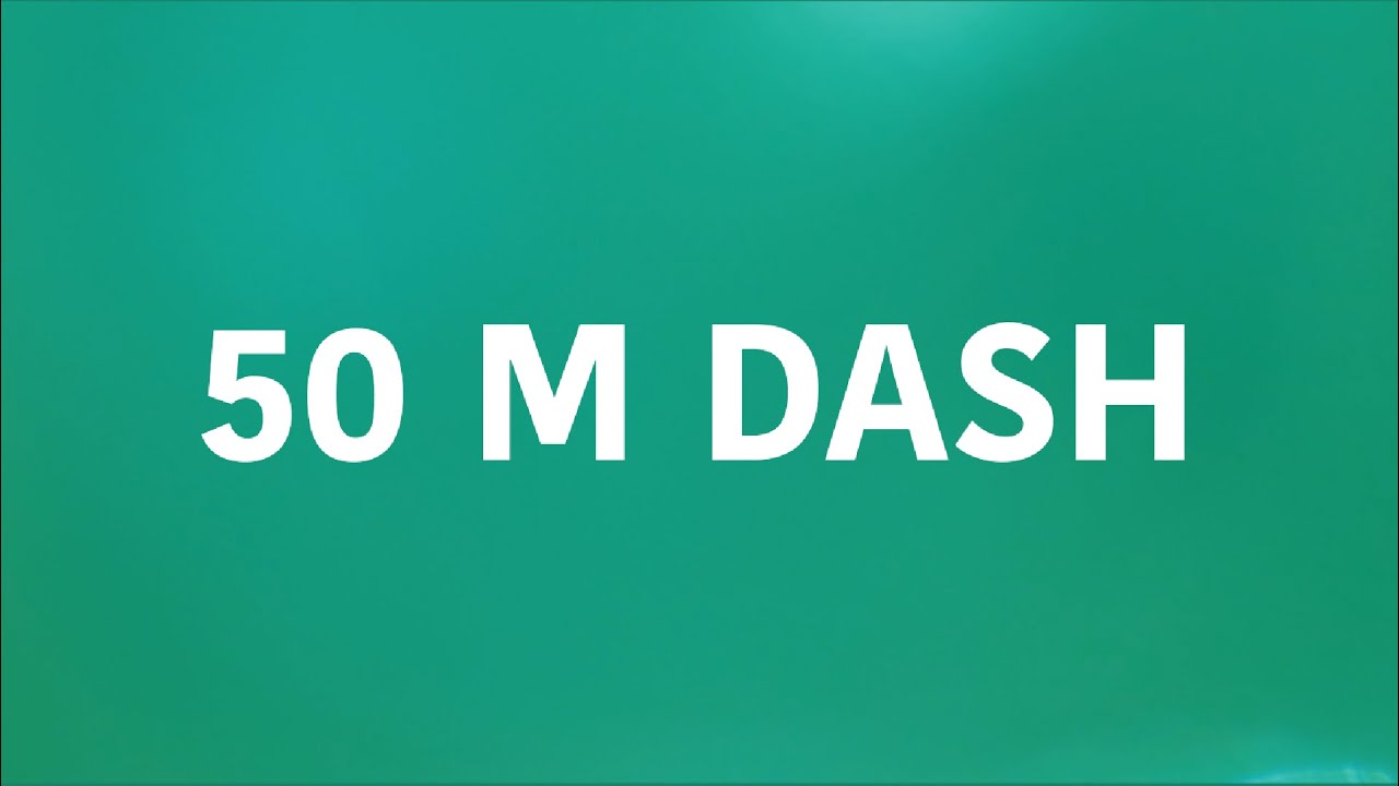 Virtual Summer Games: 50M Dash tutorial - YouTube