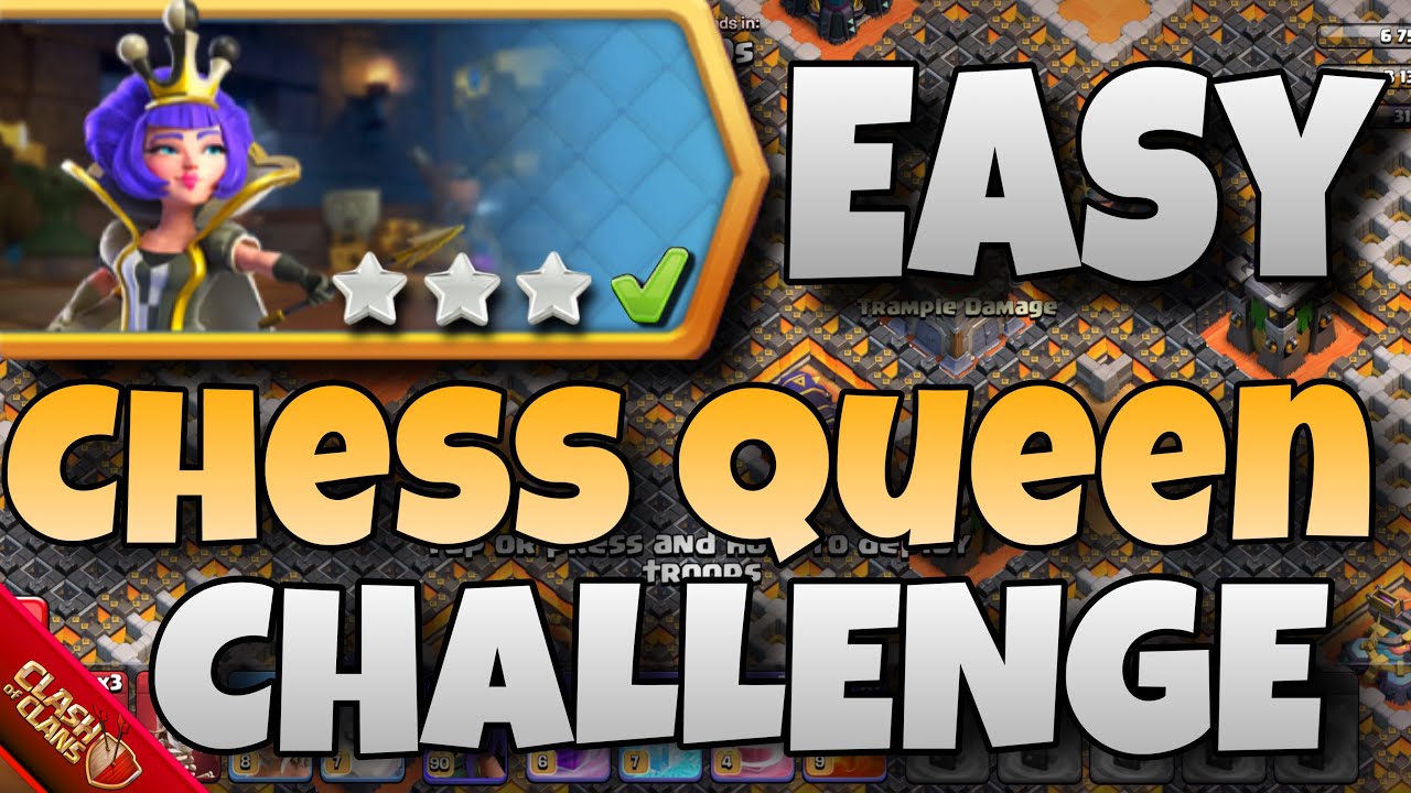 How to EASILY 3 STAR the Chess Queen’s Gambit Challenge! (Clash of ...