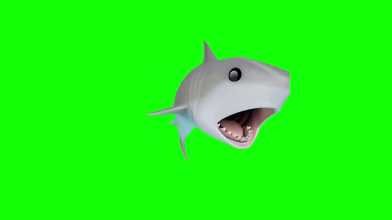 Shark Pog Green Screen Compilation - YouTube