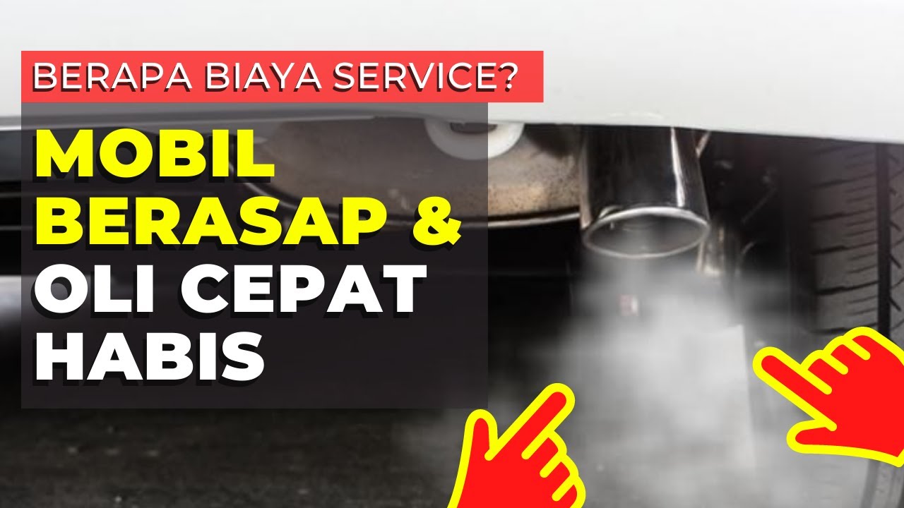 Mobil Berasap Putih dan oli mobil cepat berkurang - YouTube