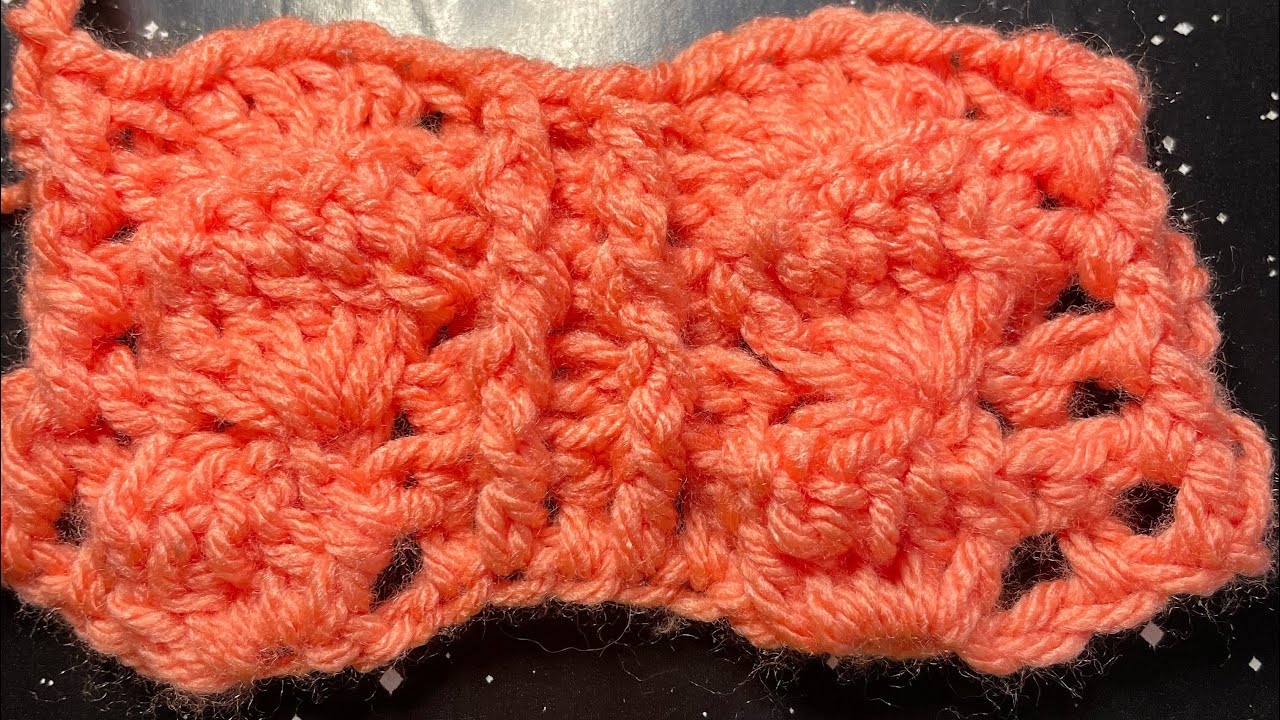 How to Crochet: Stacked Shells Stitch - YouTube