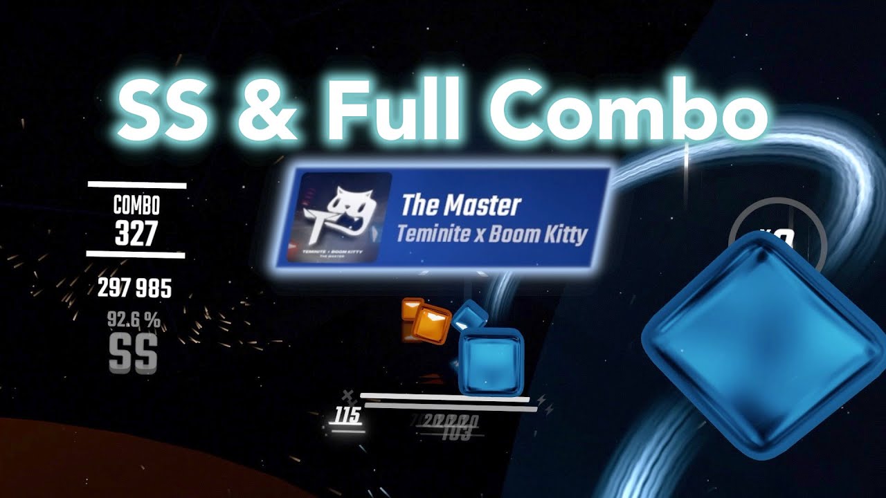 Beat Saber | Teminite & Boom Kitty | The Master | Hard - Fast - No ...