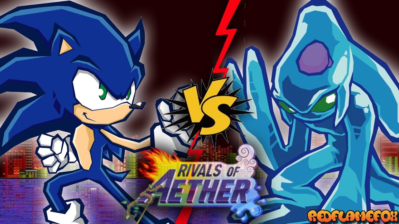 SONIC THE HEDGEHOG vs CHAOS ZERO - Rivals Of Aether MODS - YouTube