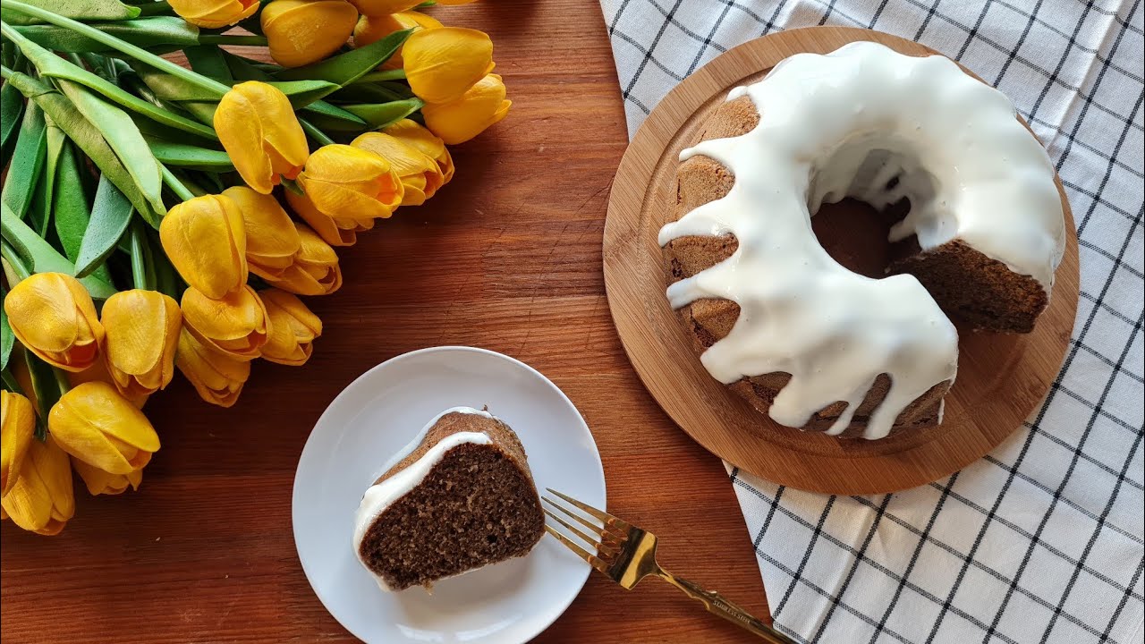 Cake/cupcake with cinnamon. Hasty baking. Fast and delicious. - YouTube