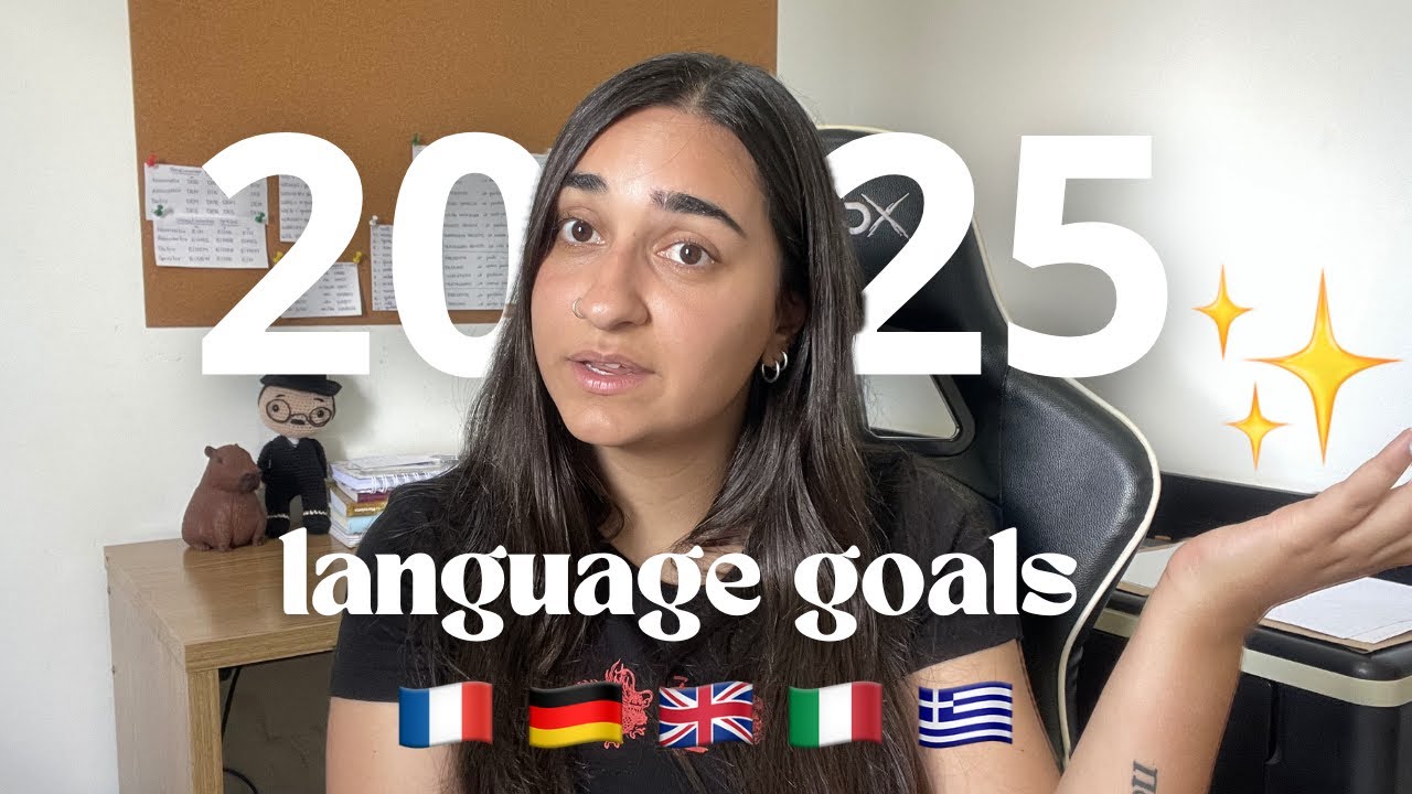 My 2025 language goals - YouTube