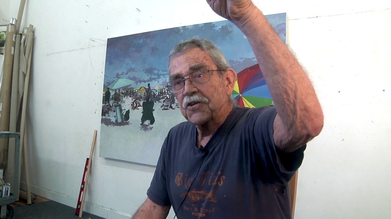 TalkAboutArt with Bruce Marsh - All Over Painting - Short Segment - YouTube