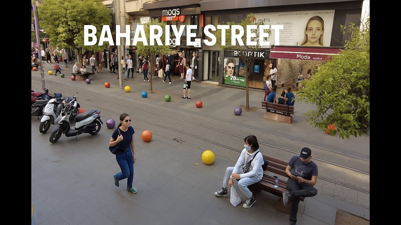 4K, 2 minutes. Bahariye Street | History, Cafés & Shopping in Kadıköy ...