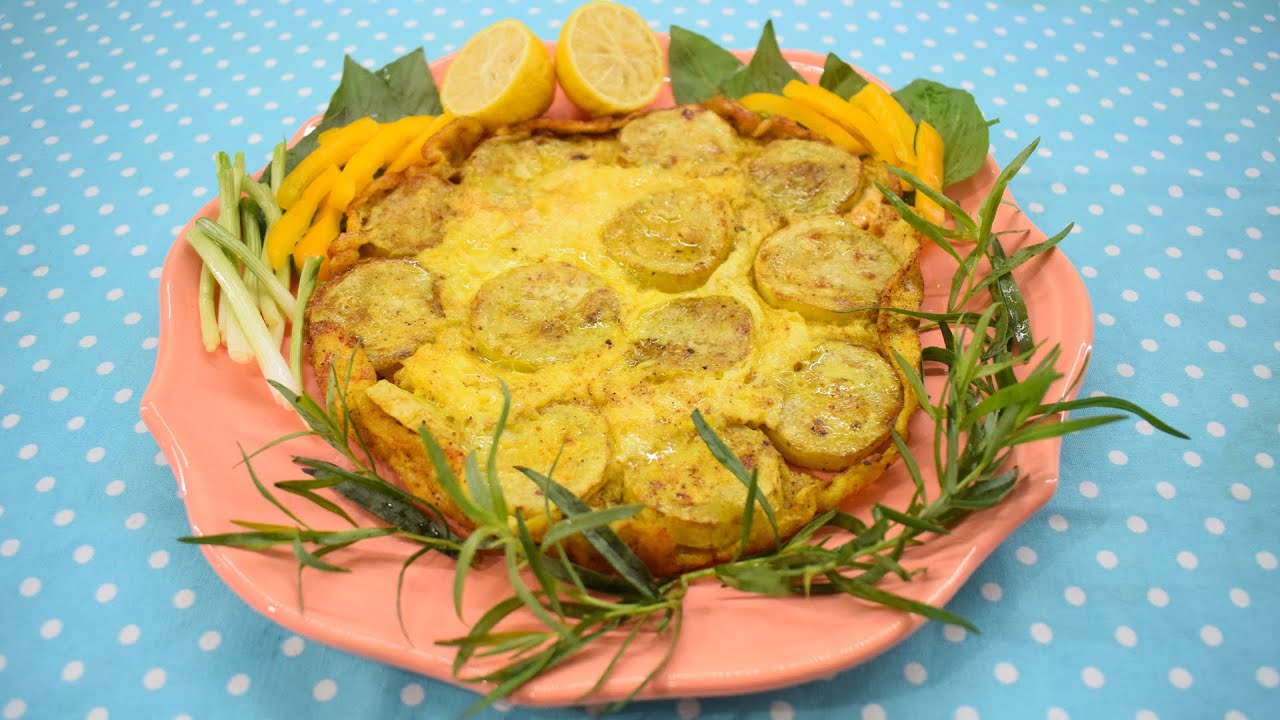 The easiest food in 5 minutes - Combination of courgette and eggs ...