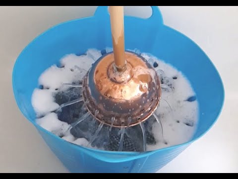 Off Grid Washing with a Vintage Copper Posser/Ponch or Posh - YouTube