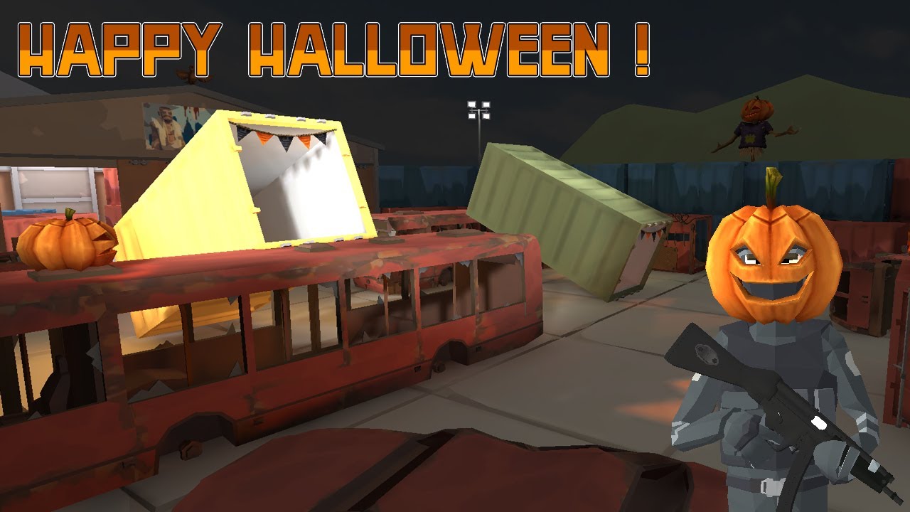POLYBLICY - FPS GAME - Halloween update - YouTube