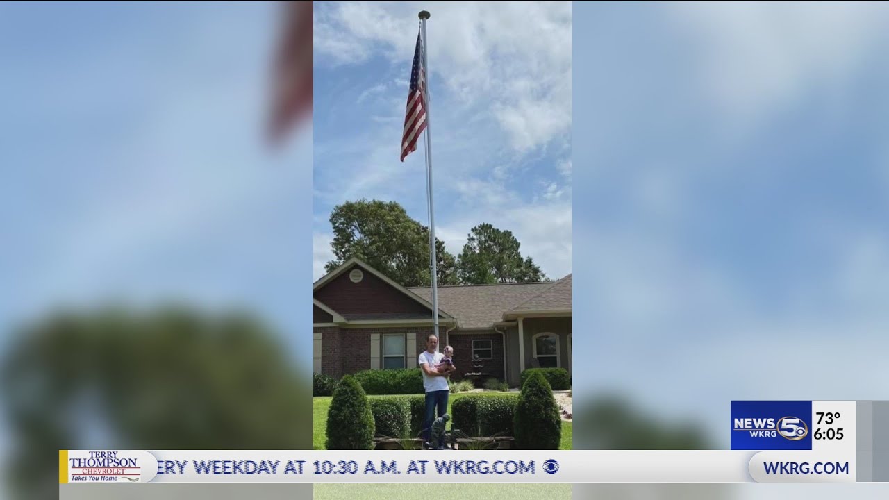 Judge Orders Bay Minette Homeowner To Remove Flagpole After Violating Judge Orders Bay Minette Homeowner To Remove Flagpole After Violating
