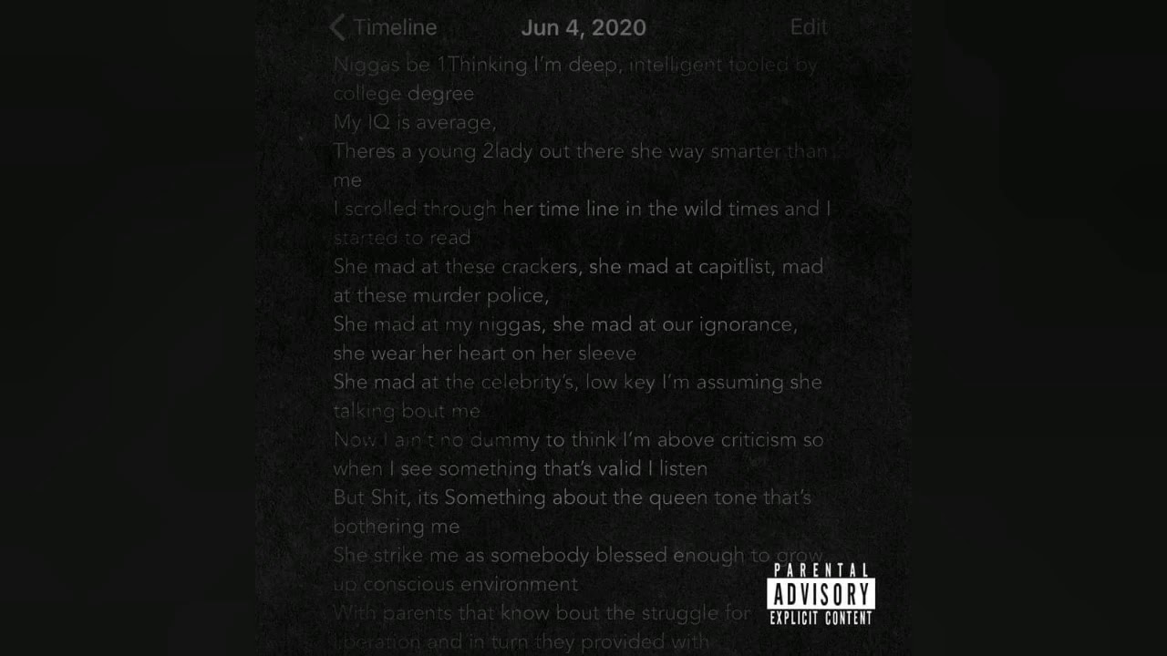 J. Cole - Snow On Tha Bluff (Official Lyrics Video) - YouTube