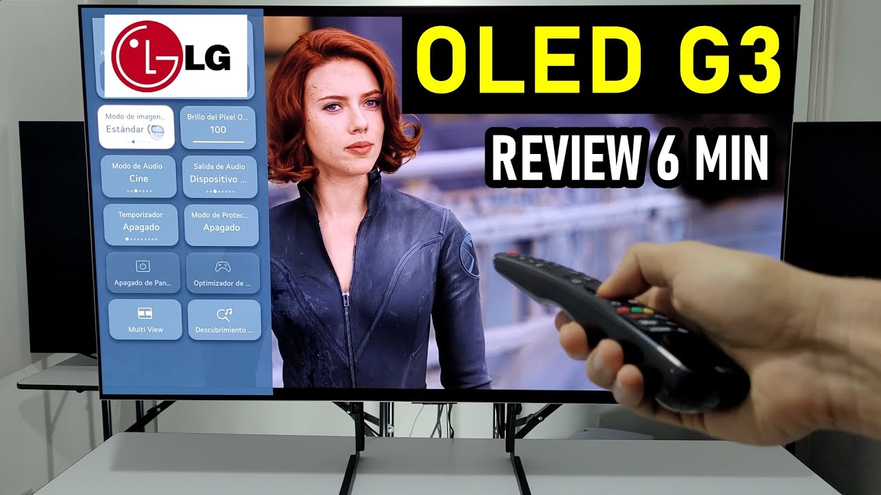 LG G3 OLED MLA: REVIEW COMPLETA EN 6 MINUTOS / Smart TV 4K webOS ...