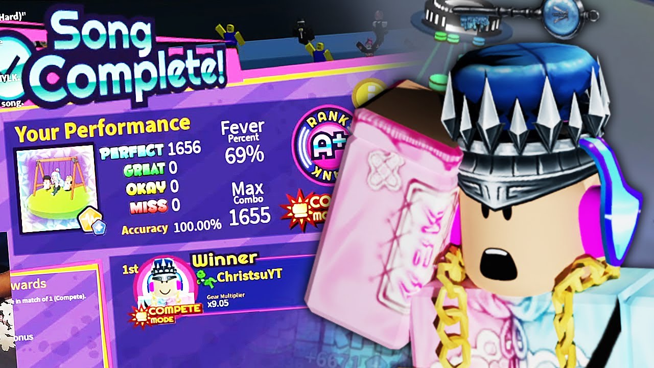 They asked me to ALL PERFECT this song and this happened... (Roblox ...