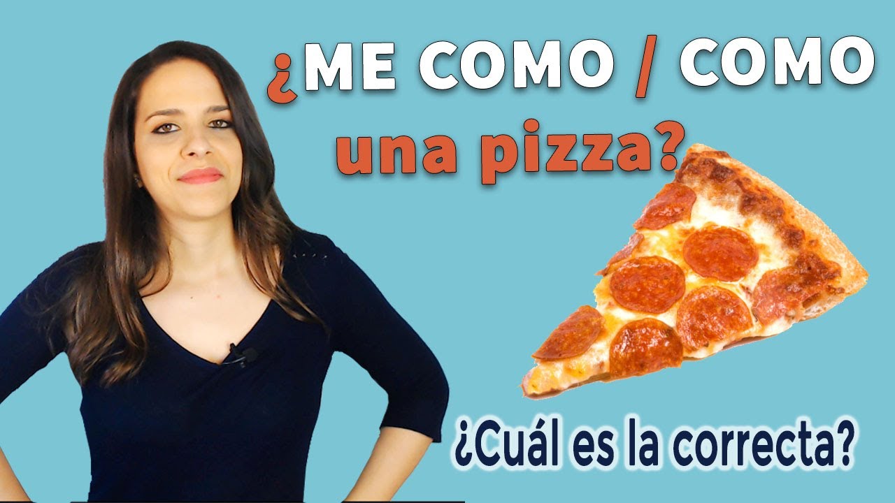 Cuándo usar los verbos pronominales (me, te, se, nos, os, se) || María ...