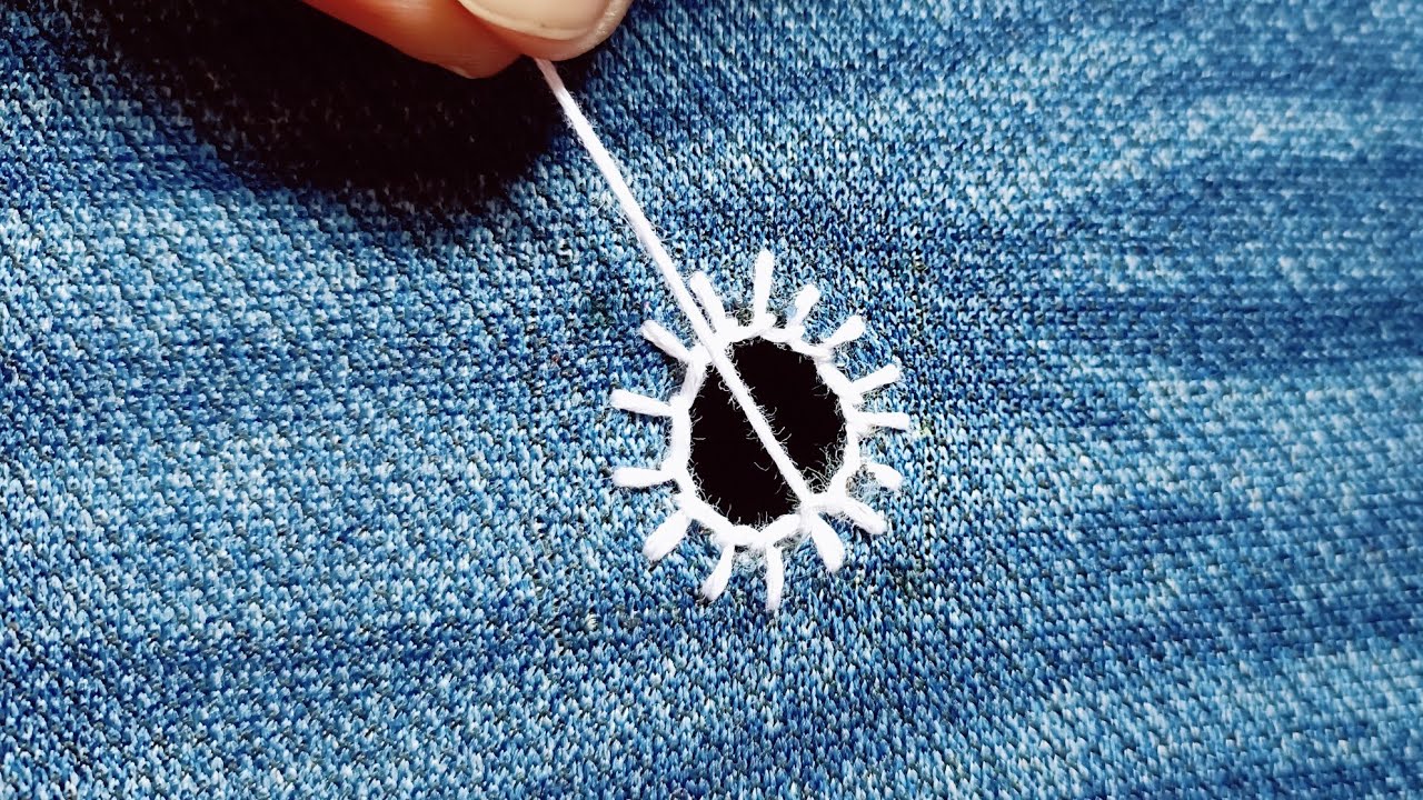 14 Best Sewing Tips and Tricks for Hole Repairing. - YouTube