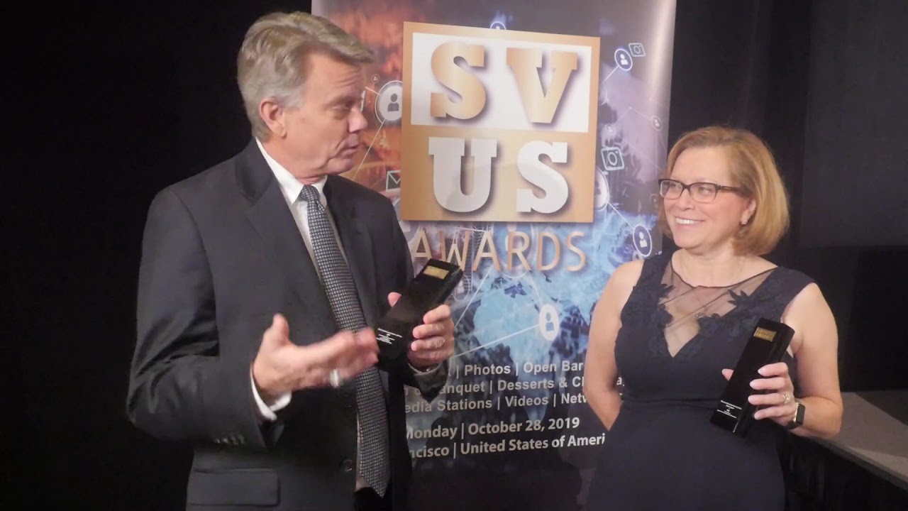 Eric Dahling and Maria Lipner | IBM @ 2019 SVUS Awards - YouTube