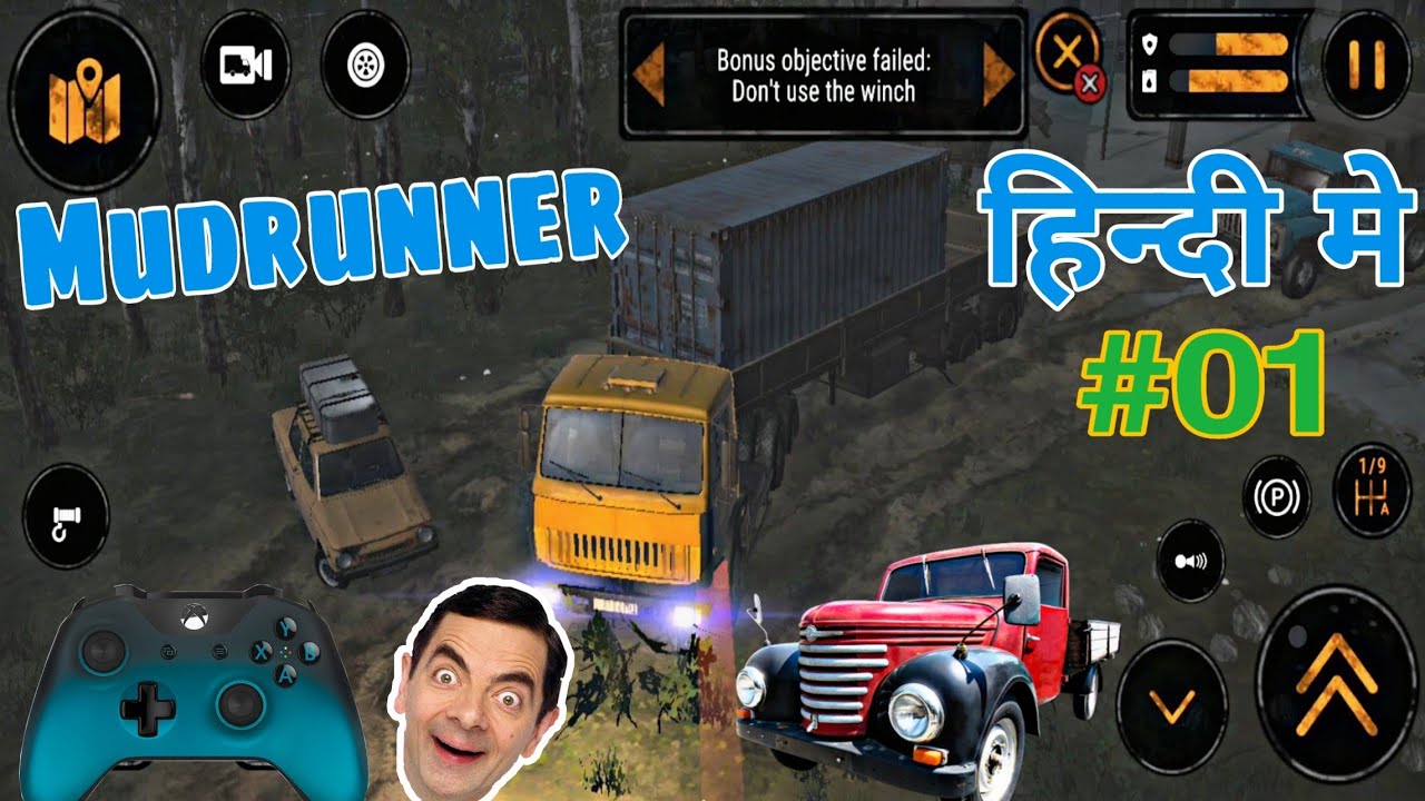 The Rig- Challenge 1|| MudRunner Mobile Gameplay Walkthrough (Android, iOS) - Part 1 # ...