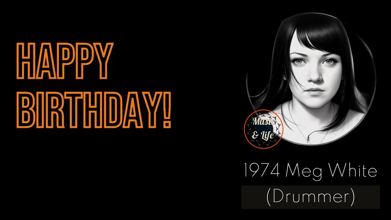 MEG WHITE Born on Dec 10 I #TheWhiteStripes 🎶#Fellinlovewithagirl - YouTube