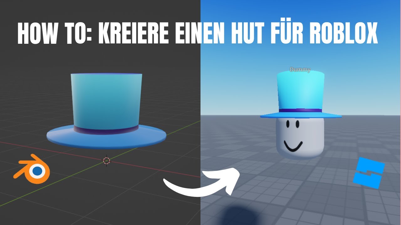 HOW TO: Einen Hut für Roblox in 10 Minuten modellieren - YouTube