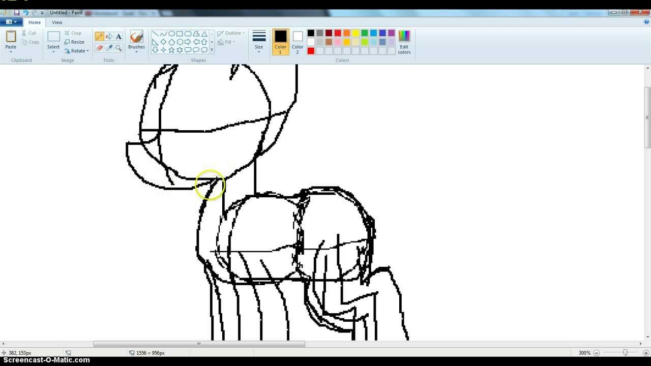 How To Draw Ponies In MS-Paint ~| Part 1 |~ - YouTube