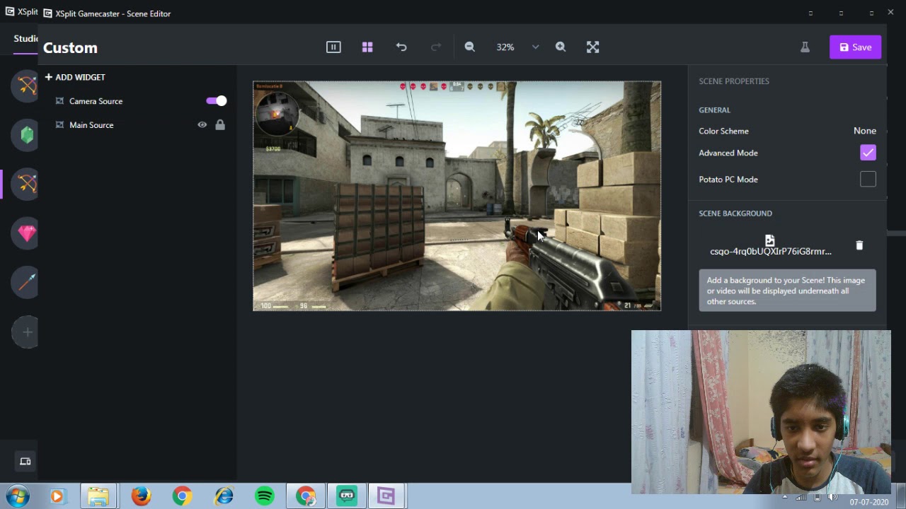 HOW TO SETUP CROMA KEY FOR GREEN SCREEN IN XPLIT GAMECASTER AND YOU CAN ...