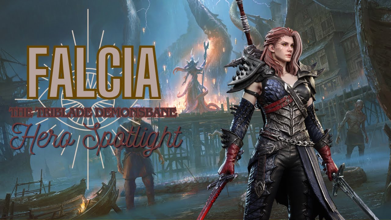 Falcia - The Triblade Demonsbane - Hero Spotlight - Watcher of Realms ...